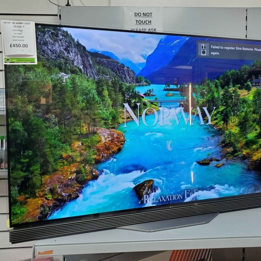 Used LG E6 OLED 4K HDR Smart TV - 55" - Own4Less